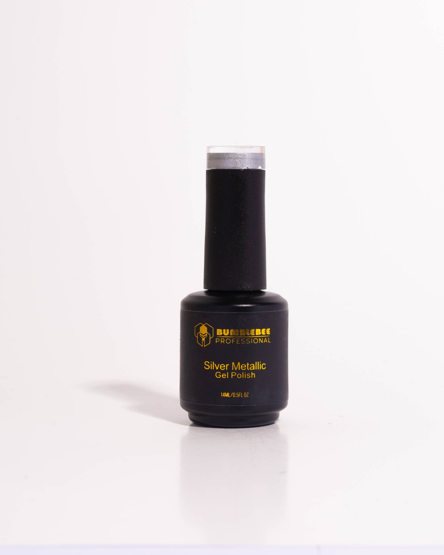 Silver metallic jell polish – Bumblebeeprofessional